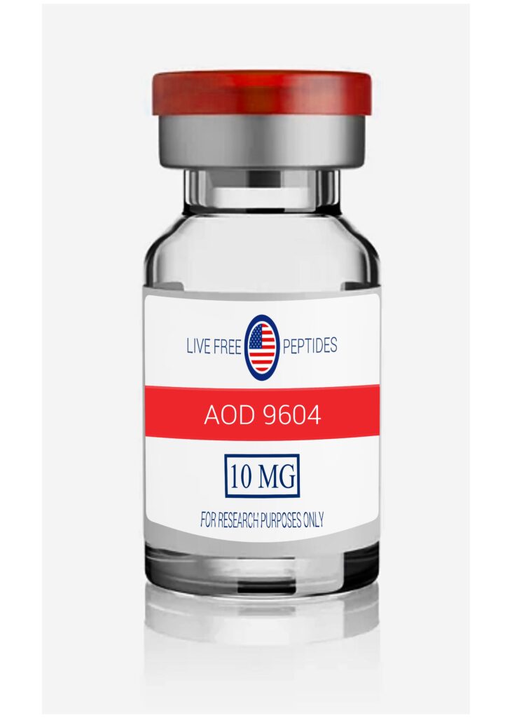 AOD 9604 10mg - Live Free Peptides